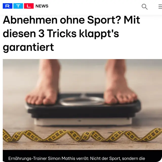 Simon Mathis Abnehm Experte