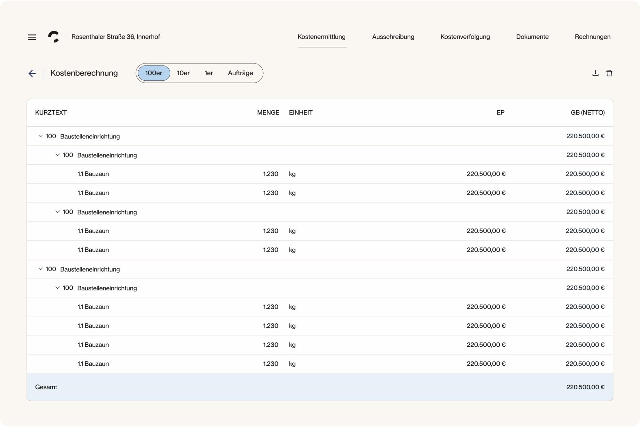 HOAI Software zur Honorarabrechnung | Compa