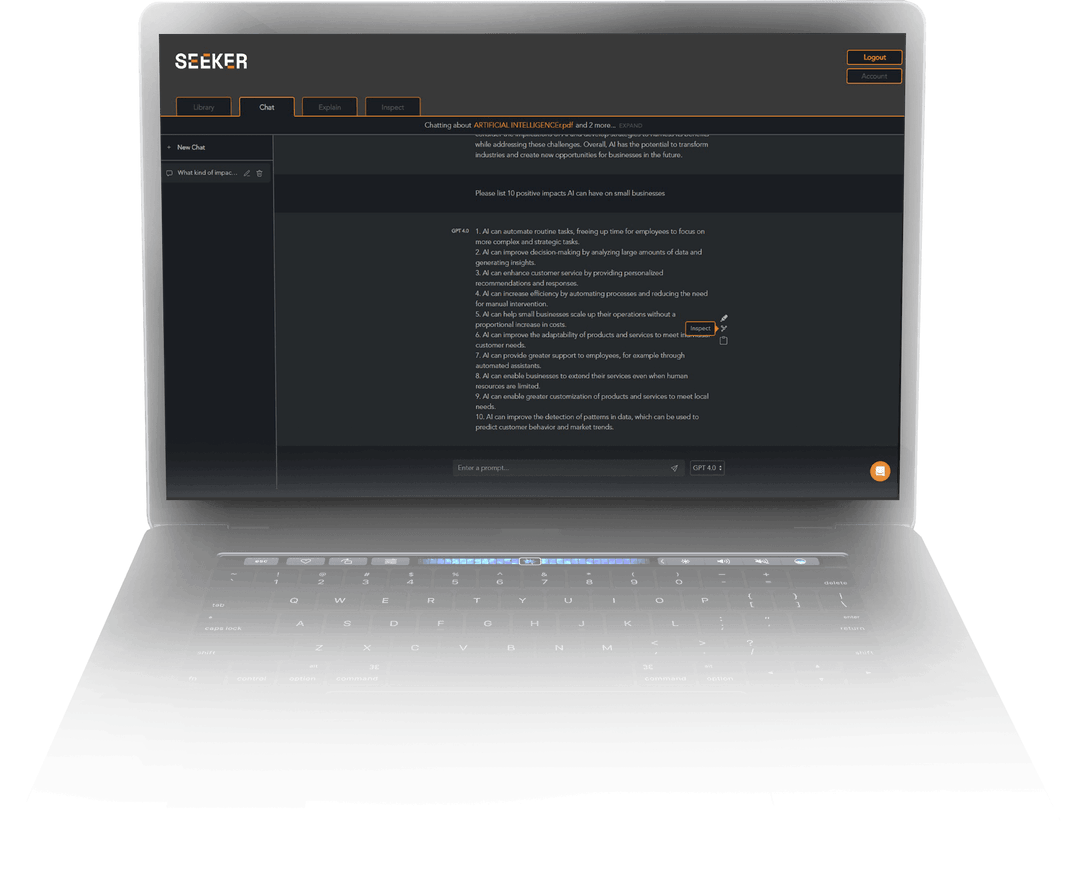 Seeker - Trustworthy AI For Your Content