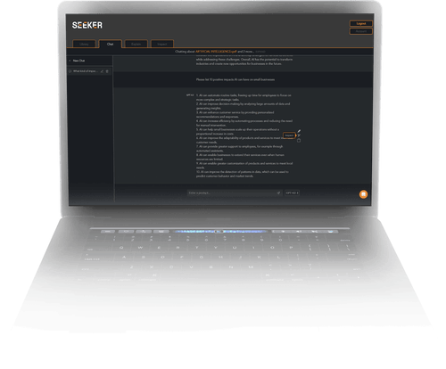 Seeker - Trustworthy AI For Your Content