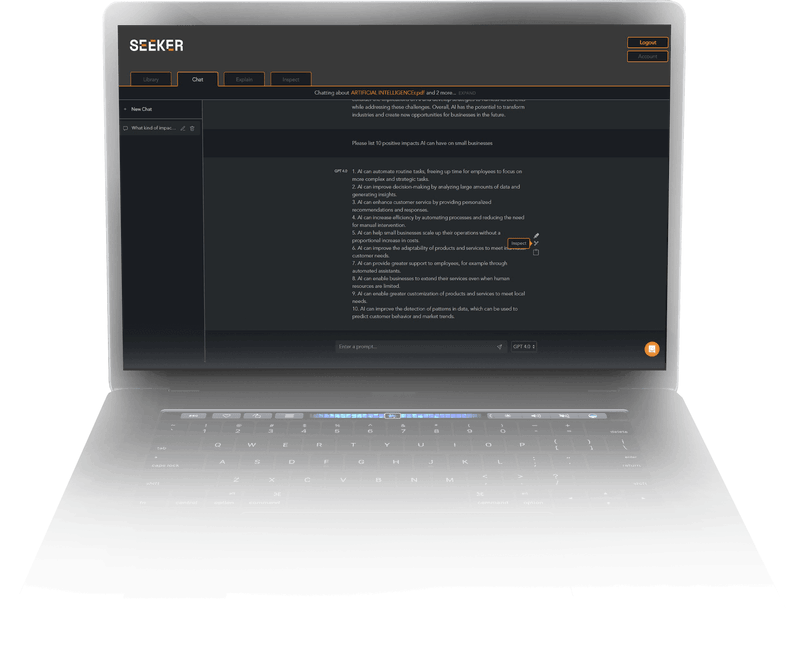 Seeker - Trustworthy AI For Your Content