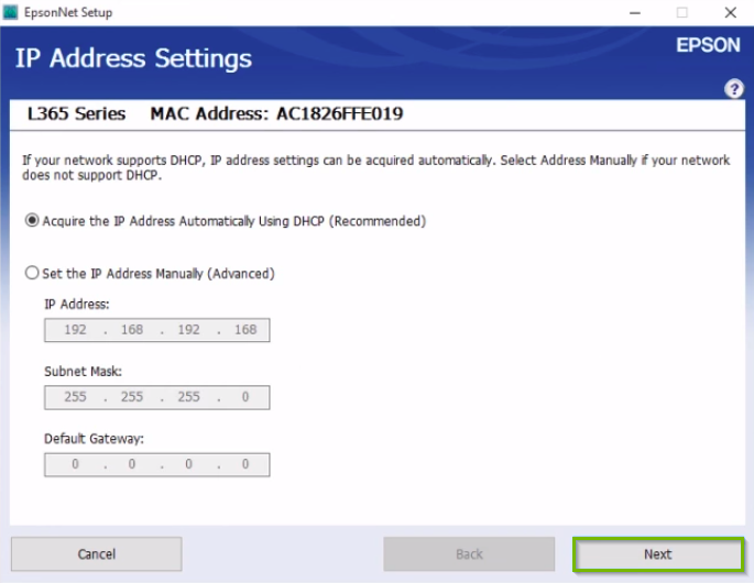 How to Connect an Epson Printer to WiFi