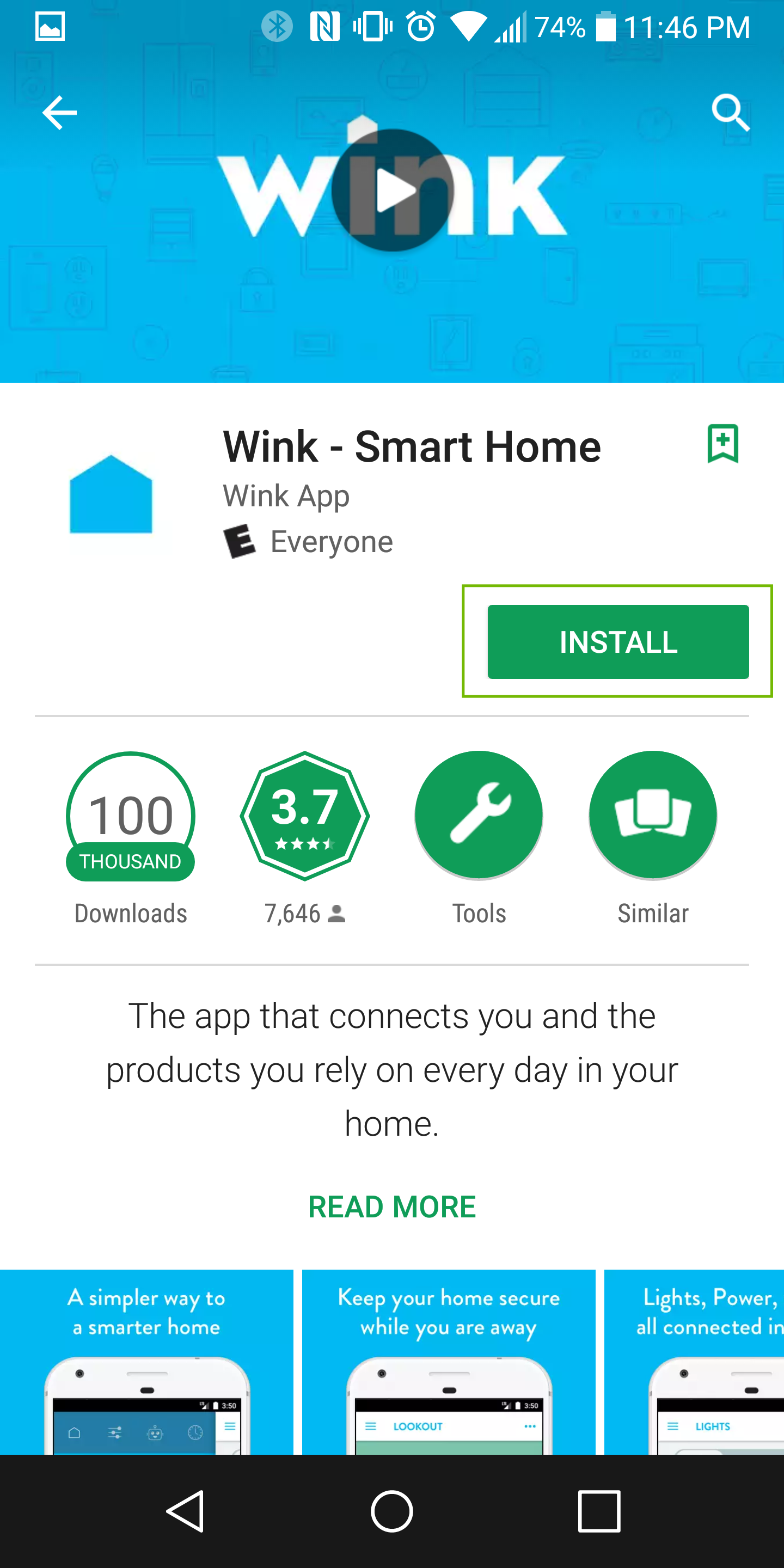 Install the App for Your Wink Hub 2 Home Automation Device