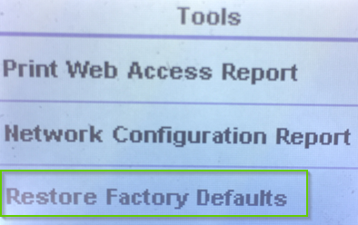 How to Factory Reset an HP Printer