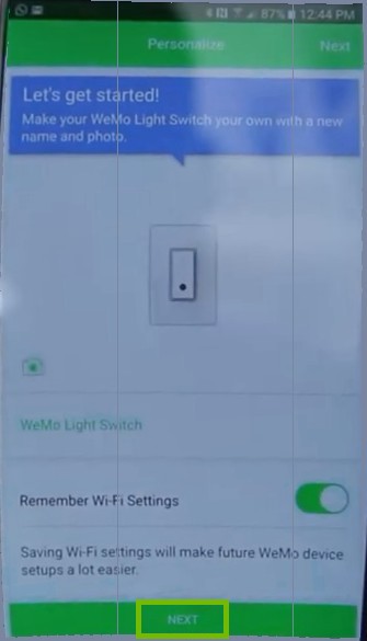 Basic Setup for Your WeMo Light Switch