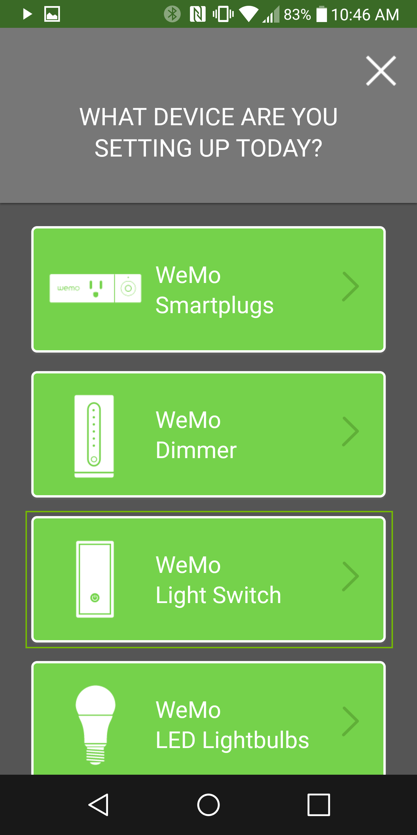 Basic Setup for Your WeMo Light Switch