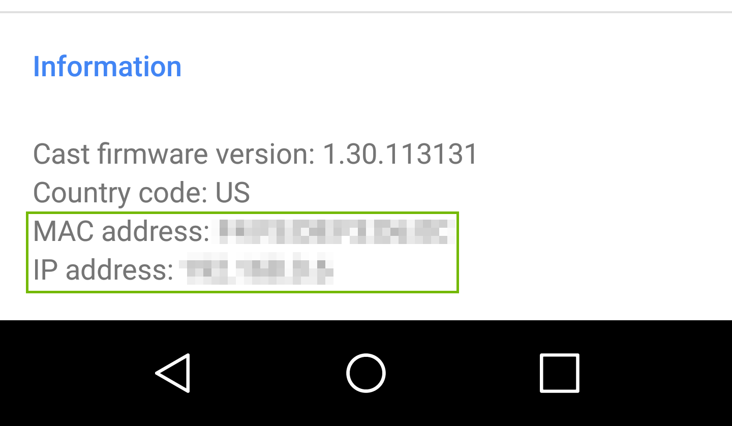 How to Check Connection on Chromecast