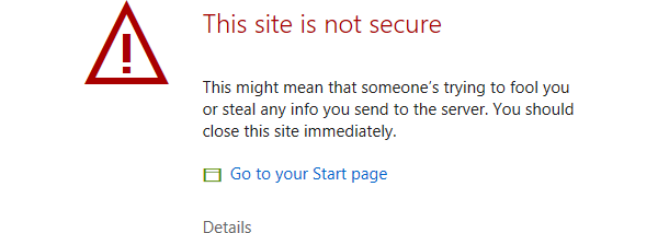 How to Fix Site is Not Secure in Internet Explorer