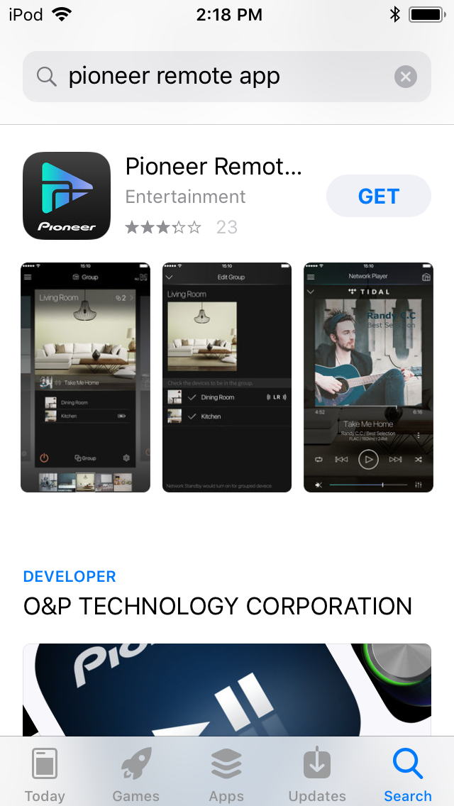 How to Install the Pioneer Remote App