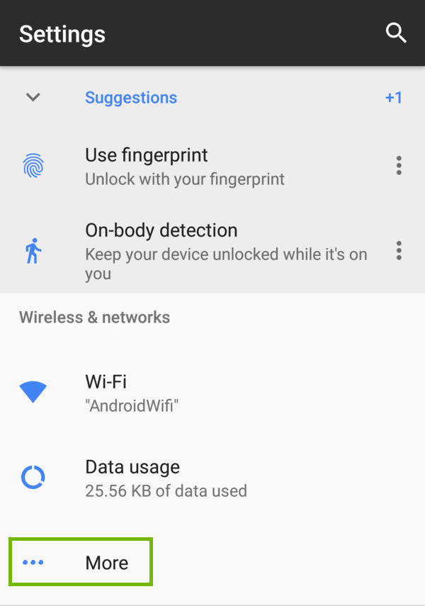 Resolve "No Service" Errors for Android Smartphone