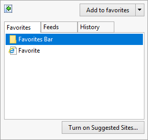 How to Add and Get Favorites in Internet Explorer