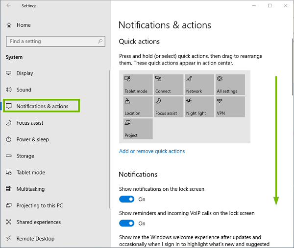 How to Disable Notifications on Windows 10