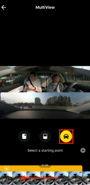 How to use Car Multiview on the Insta360 One X2 Edition