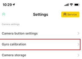 How to Use Gyro Calibration on Insta360 GO Action Camera