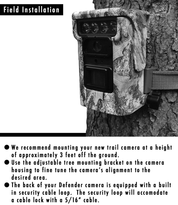How to Mount the Browning Defender 850 Trail Camera