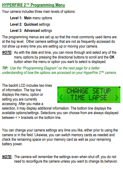 How to Setup Reconyx HF2X HyperFire 2 Covert Trail Camera