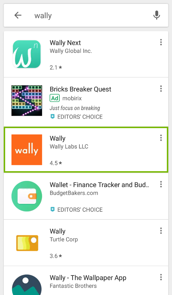 How to Install the Wally App
