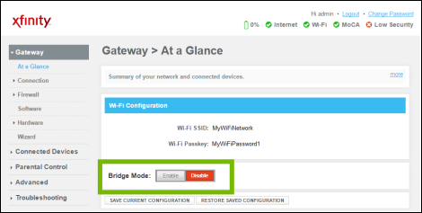 How to Use a Comcast Gateway with an Existing Router