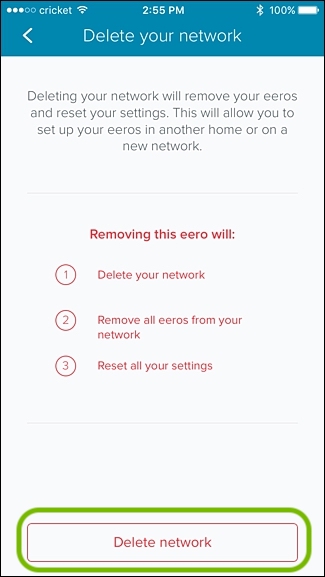 How to Factory Reset an eero Pro Router