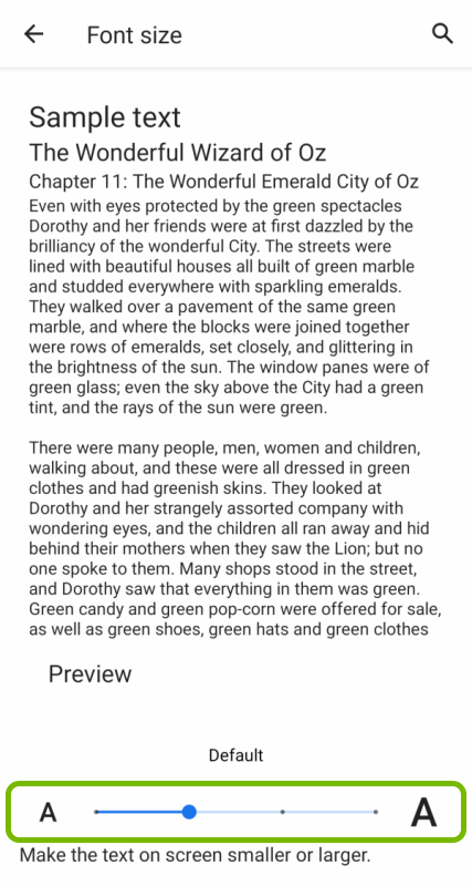 How to Fix Text Too Big or Small Android Phone Tablet