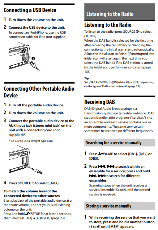 How to Setup Alpine UTE-202DAB Digital Media Receiver