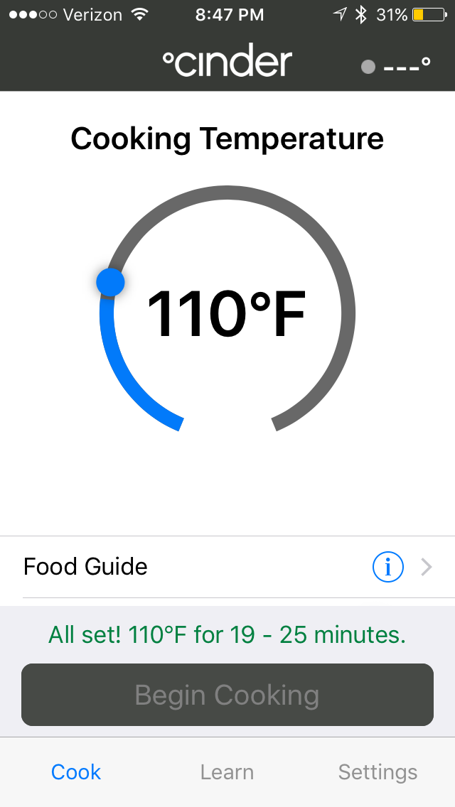 Cinder Countertop Grill Setup Guide