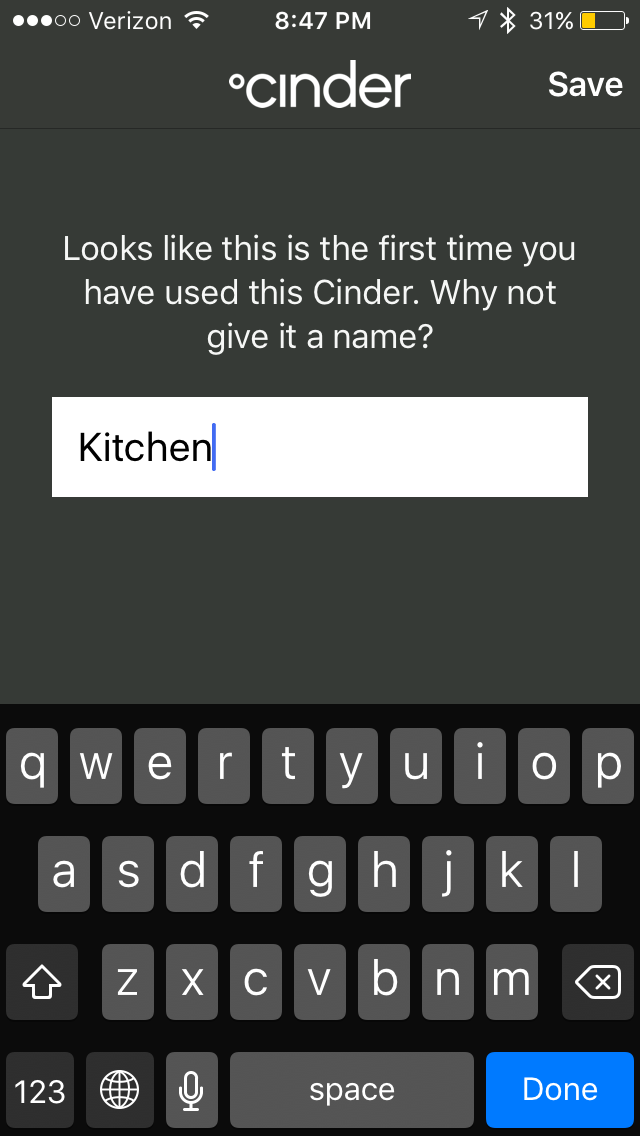 Cinder Countertop Grill Setup Guide