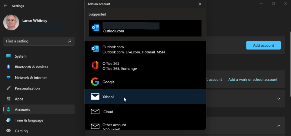 How to Add Multiple Email and Microsoft Accounts to Windows
