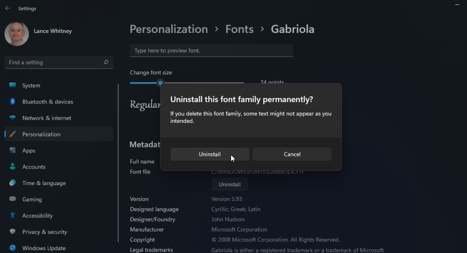 How to Manage Your Fonts in Windows 10 and 11
