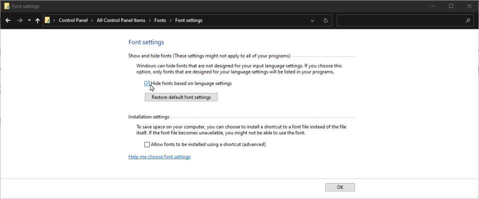 How to Manage Your Fonts in Windows 10 and 11