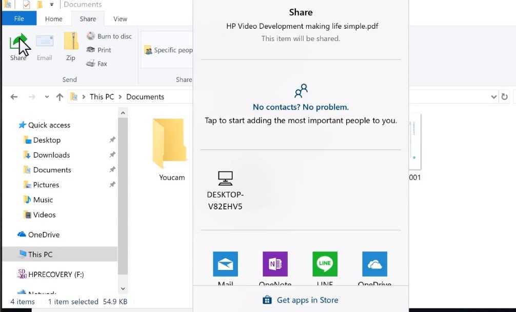 How to Share Files between Two Windows 10 Computers