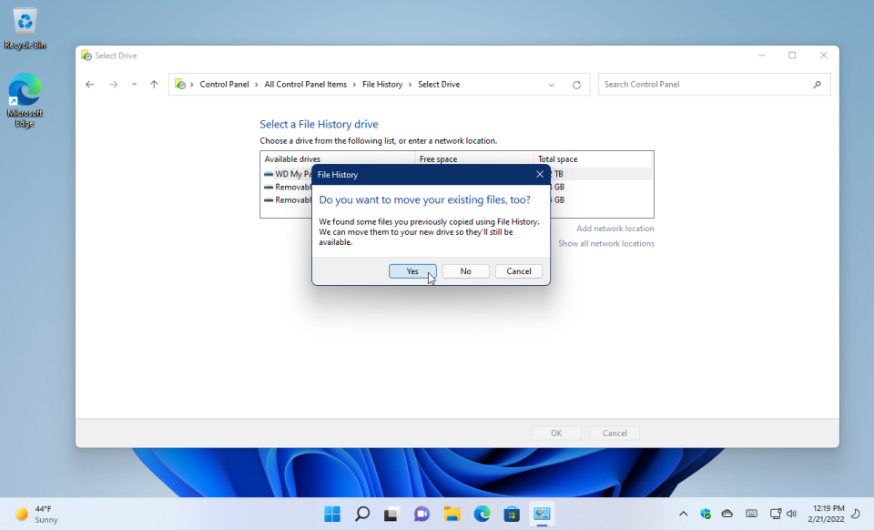 How to Back Up and Restore Your Files in Windows 11 using External Drive
