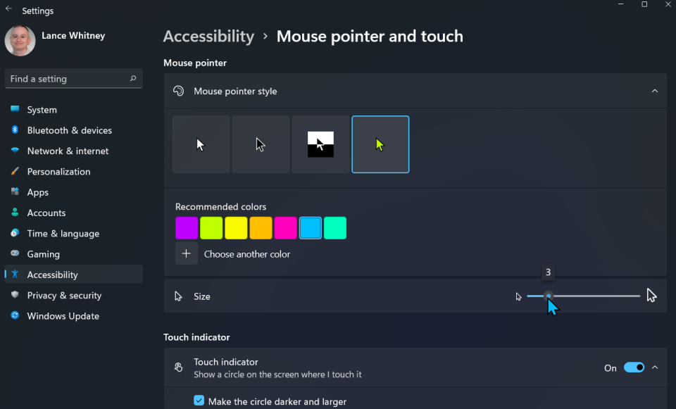 How To Customize Mouse Pointer on Windows 11
