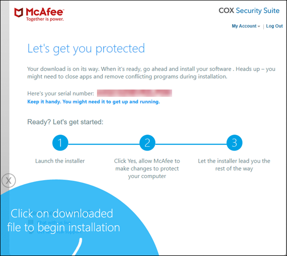 How to Setup Install Cox Security Suite Plus for Windows