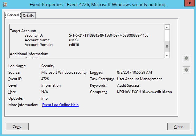 How to Track User and Computer Accounts Deletion in Active Directory