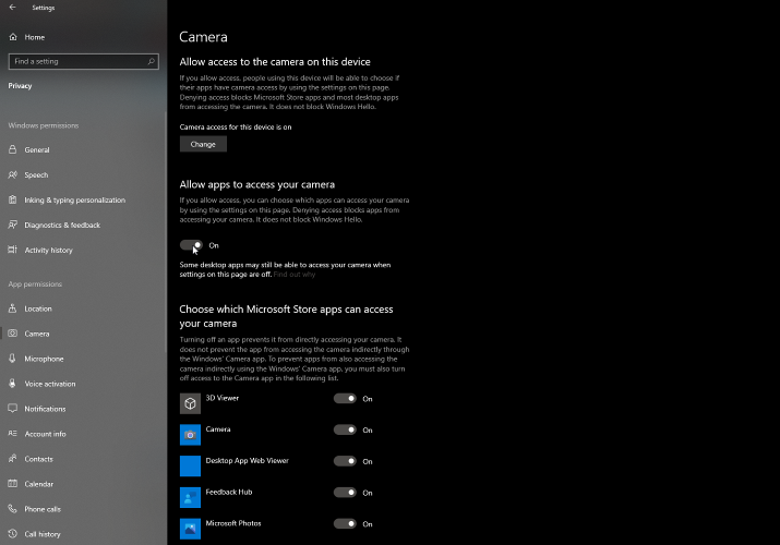 How to Fix Microsoft Teams camera not working