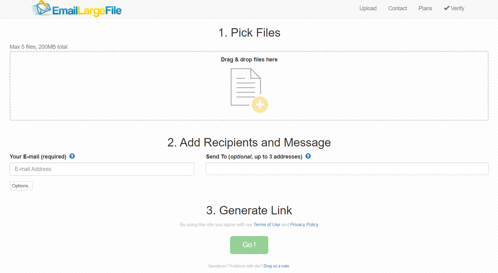 How to Send Large Files Using a File-Transfer Site Emaillargefile