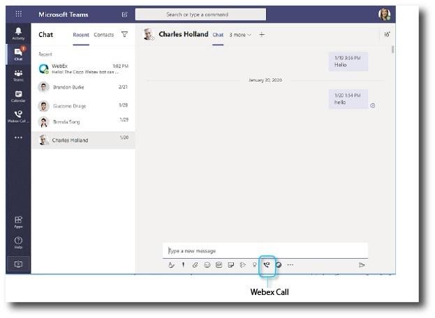 How to Integrate Webex with Microsoft Teams
