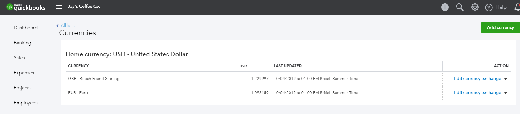 How to Manage Multi-Currency on QuickBooks Online