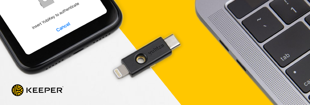 How to set up a YubiKey with Keeper