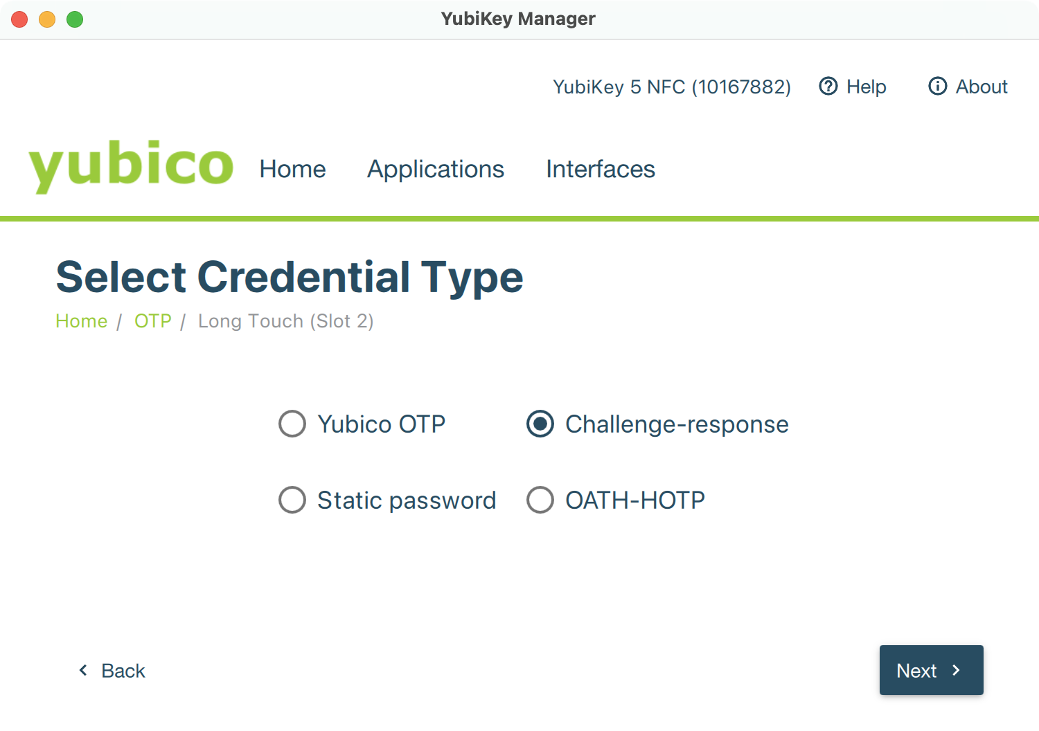 How to setup YubiKey with KeePassium