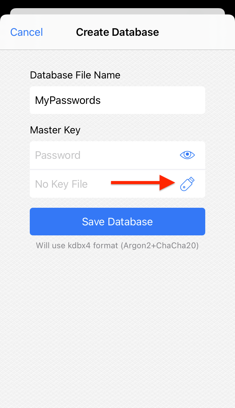 How to setup YubiKey with KeePassium