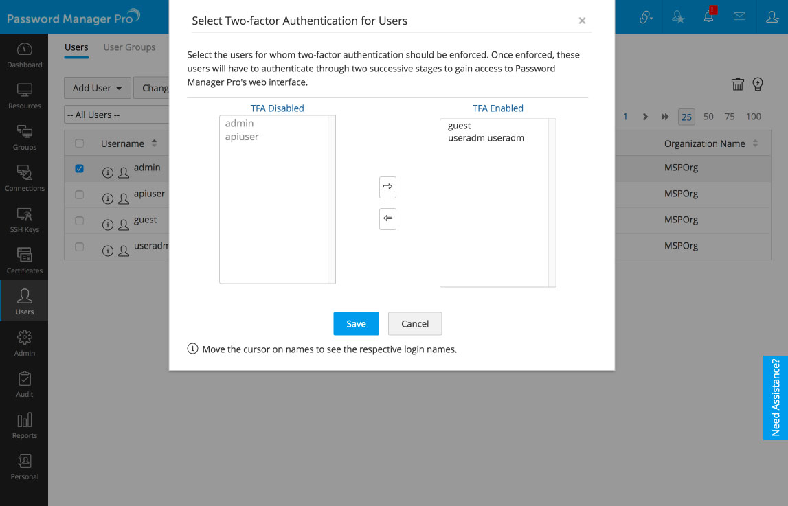 How to setup YubiKey with ManageEngine Password Manager Pro