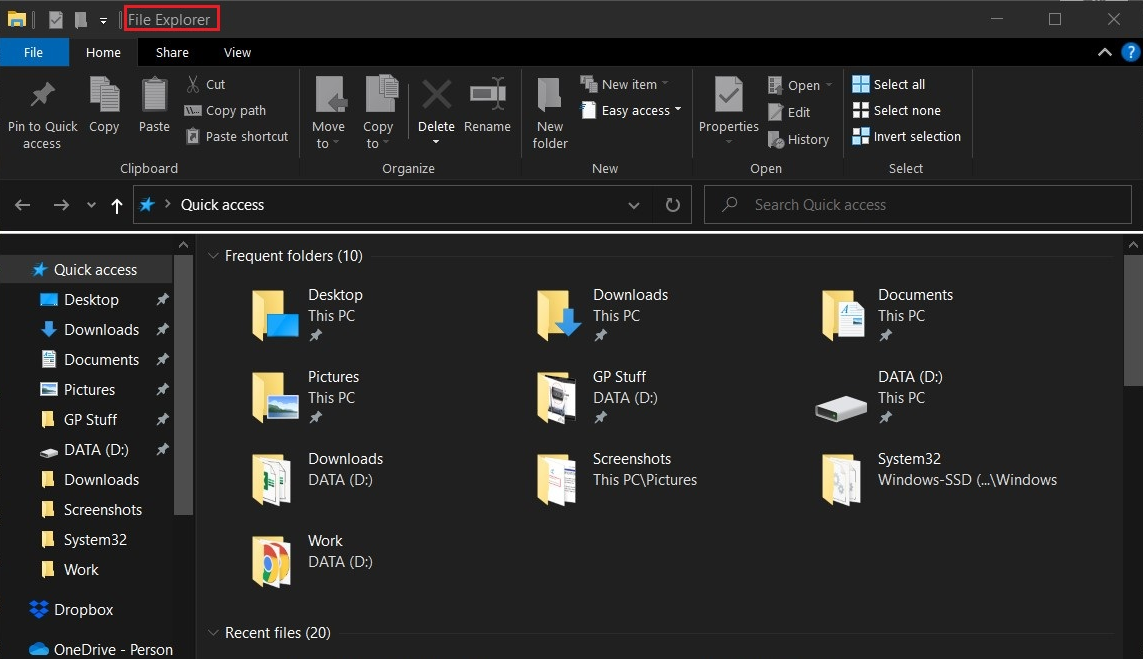 How to find Carbonite restored files on a Windows Computer