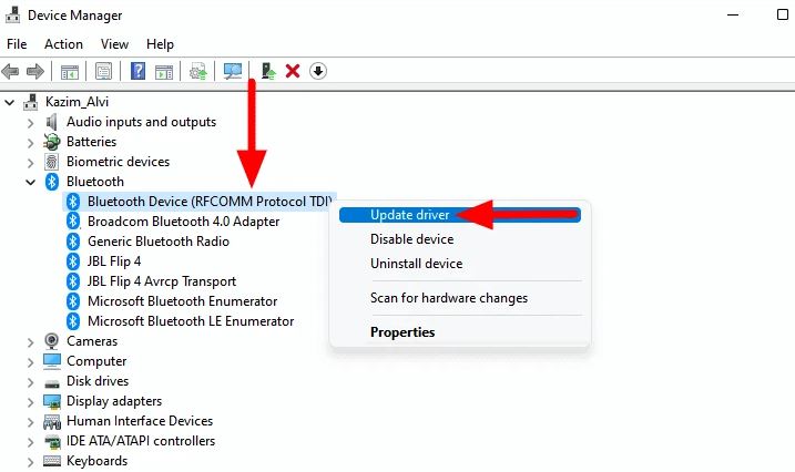 How to Troubleshoot Bluetooth not working after Windows 11 Update