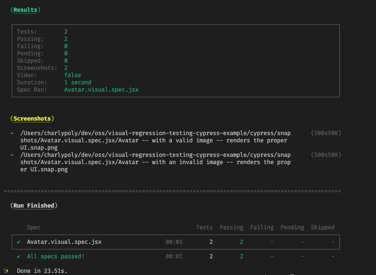 How to Set up Visual Regression Tests
