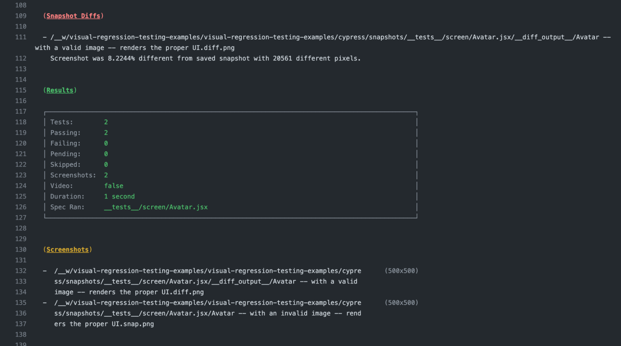 How to Set up Visual Regression Tests