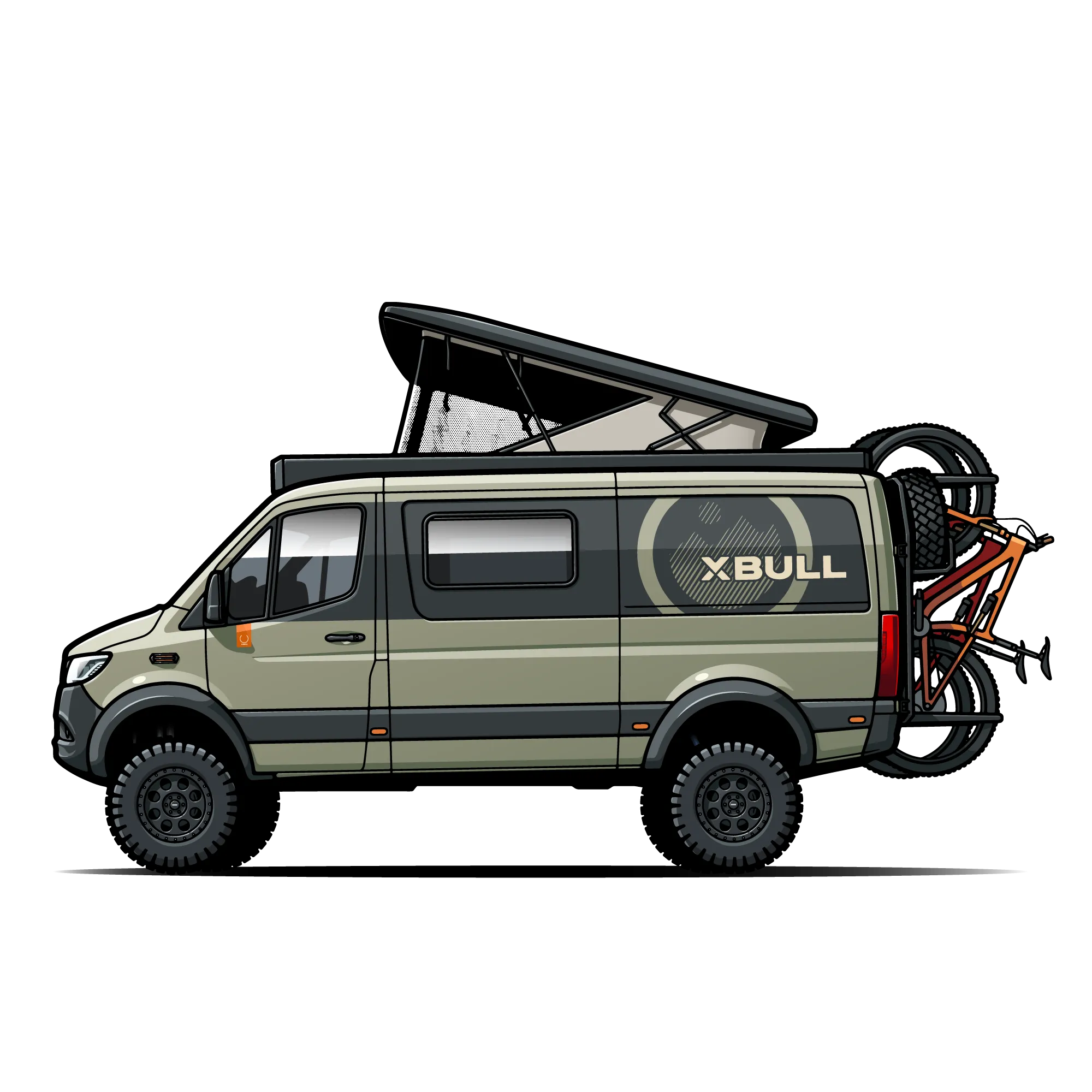 XBULL - Offroad Camper Unikate