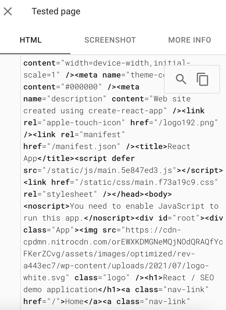SEO-friendly development: Practical examples and guide to React | Melt ...