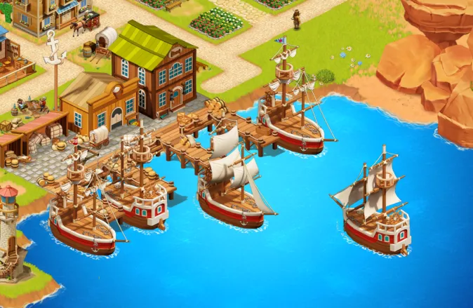 Become the owner of the town in the game Homesteads!